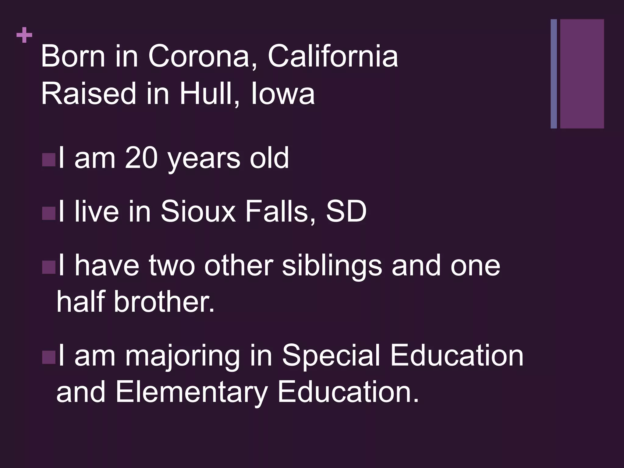 My Life_Chelsea Barron | PPT