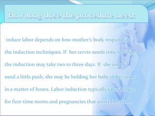induction of labor | PPSX