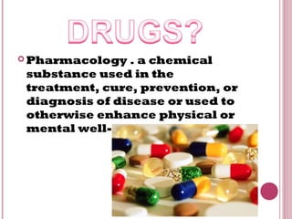 Drugs...Good or BAd? | PPT