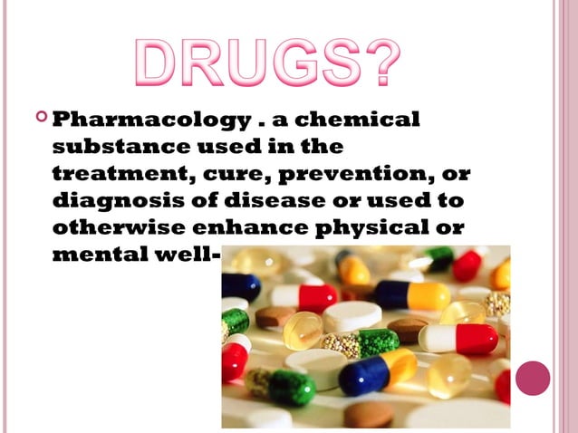 Drugs...Good or BAd? | PPT