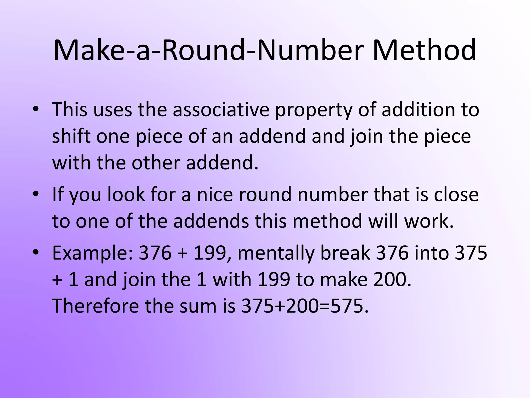 Presentation2- Addition and Subtraction | PPTX