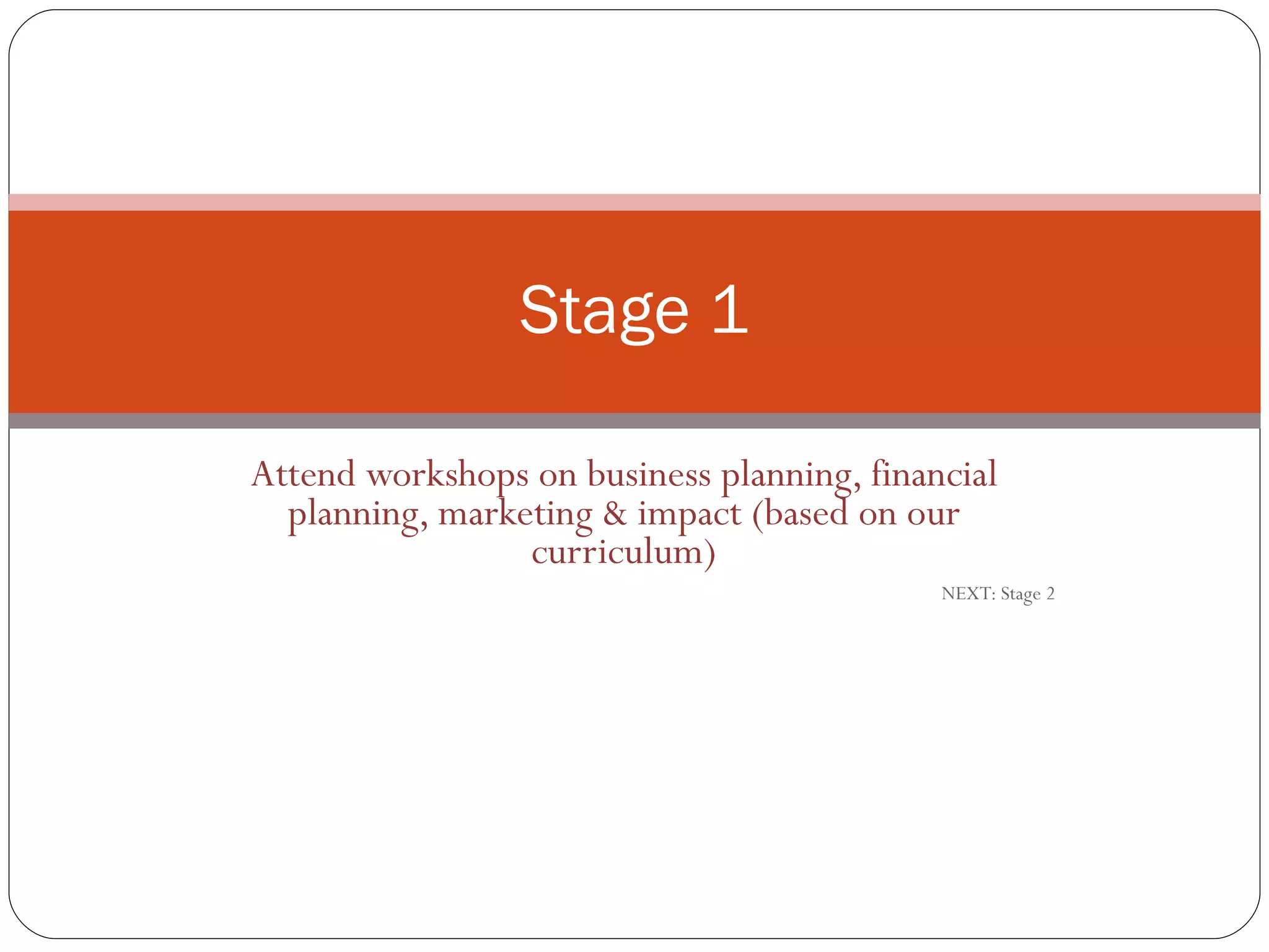 Steps to launching your project | PPT