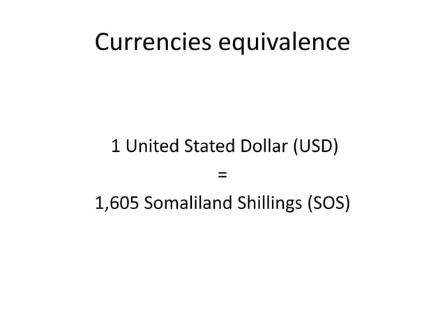 Universal Exchange Rate | PPTX
