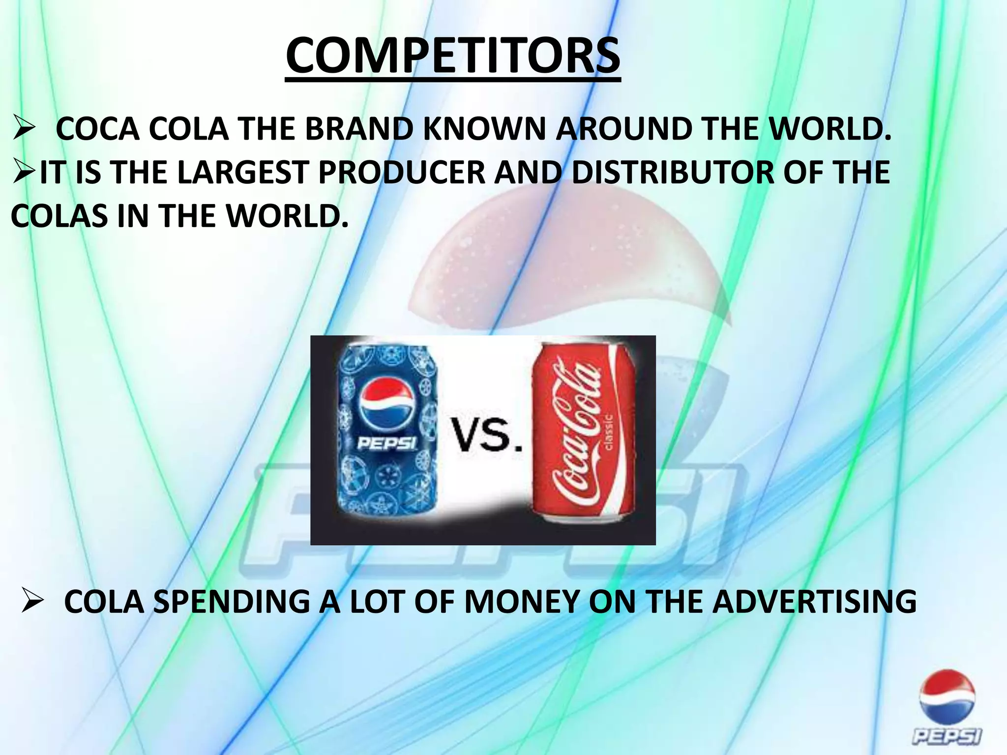 Presentation on pepsico | PPTX