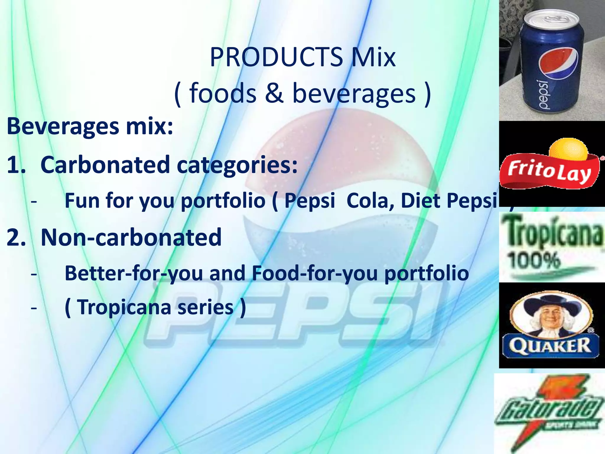 Presentation on pepsico | PPTX