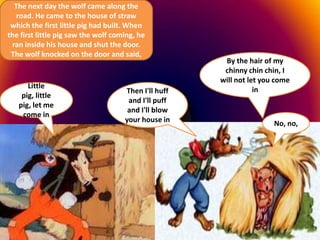 THREE LITTLE PIGS | PPT