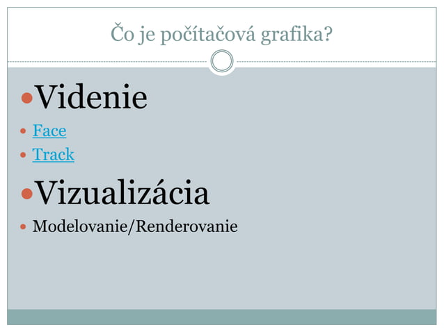 Introduction to Computer Graphics, lesson 1 | PPTX