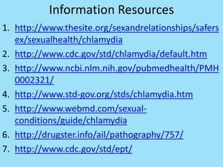 Chlamydia Class Presentation | PPTX