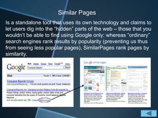 How to use Search Engines and Discovery tools? | PPT