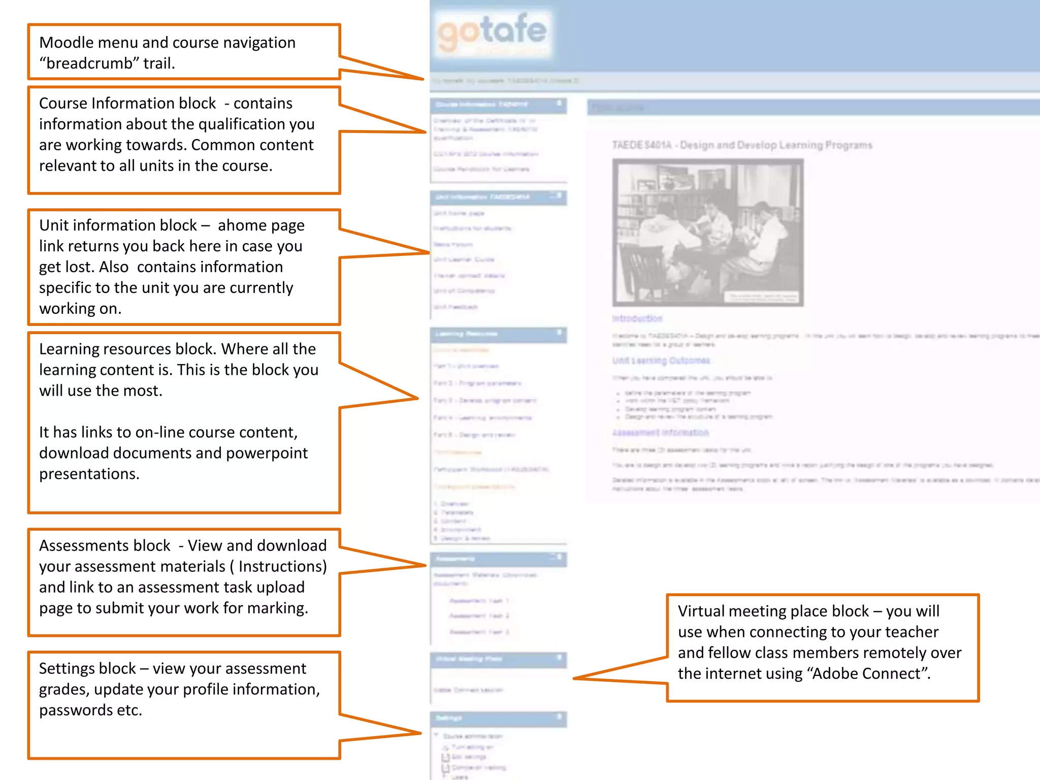 Moodle Navigation Ppsx Web Conferencing Computer Software And Applications