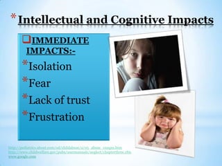 Impacts of Childhood Abuse | PPTX