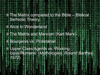 Matrix | PPT