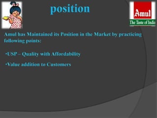 amul brand strategy | PPTX