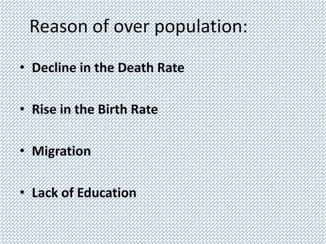 overpopulation | PPTX