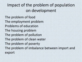 overpopulation | PPTX