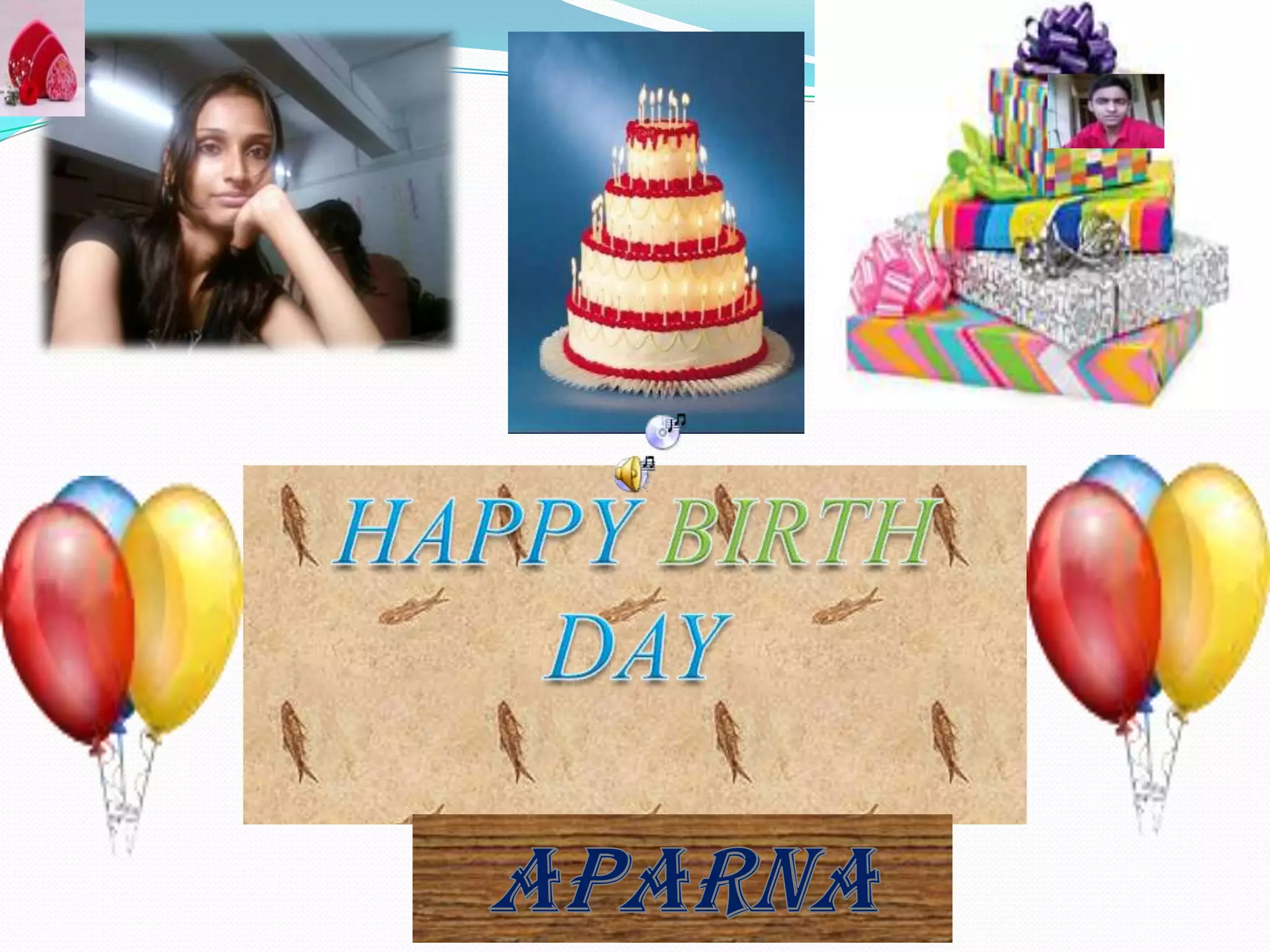 HAPPY BIRTH DAY APARNA | PPT