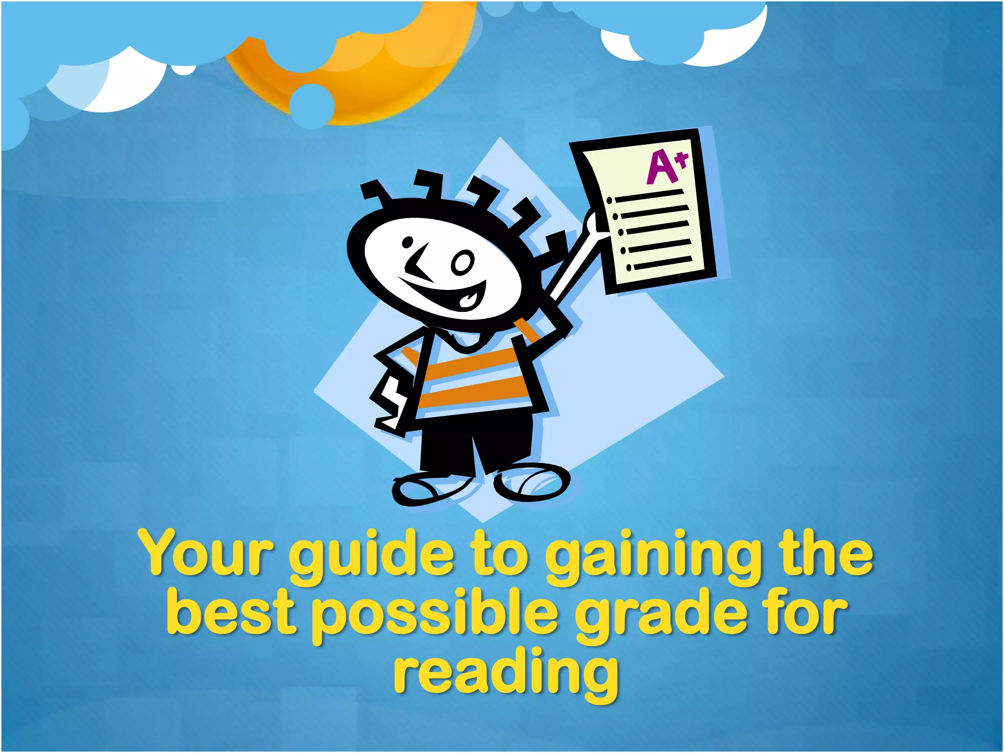 ENGLISH GCSE Reading | PPTX