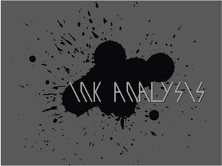 Ink Analysis | PPTX