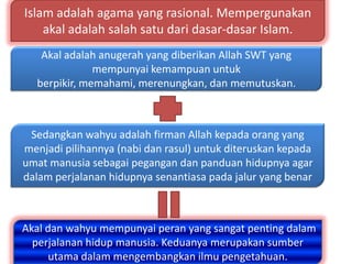 Islam dan ilmu pengetahuan (by ilham) | PPTX