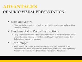 Oral and Audio-Visual Presentation | PPTX