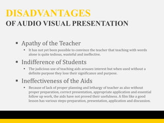 Oral and Audio-Visual Presentation | PPTX