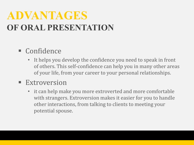 Oral and Audio-Visual Presentation | PPTX