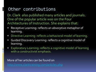 Ruth Colvin Clark | PPT