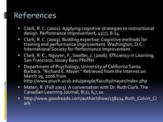 Ruth Colvin Clark | PPT