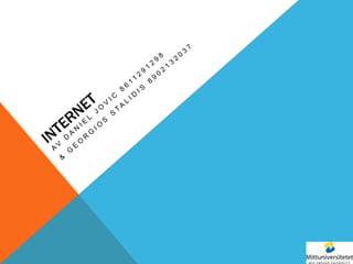 Presentation Internet | PPTX | Technology & Computing