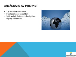 Presentation Internet | PPTX | Technology & Computing