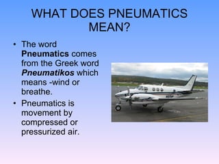 Pneumatics Powerpoint | PPT