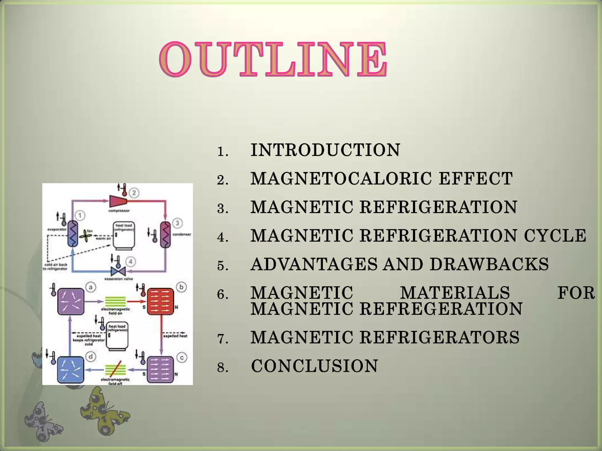 MAGNETIC REFRIGERATION | PPTX