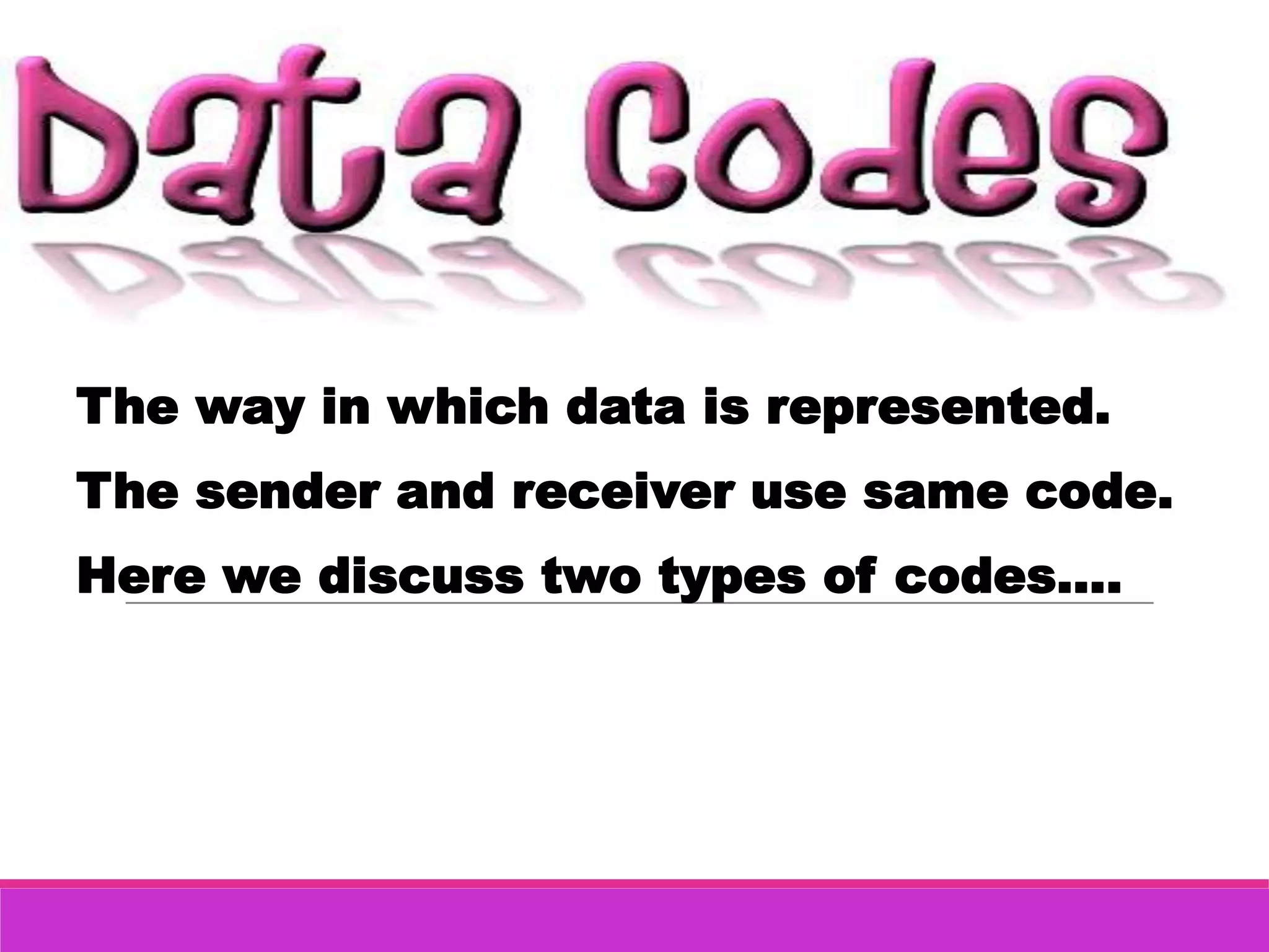 ASCII CODE & BAUDOT CODE | PPTX | Programming Languages | Computing