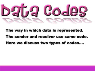 ASCII CODE & BAUDOT CODE | PPTX | Programming Languages | Computing