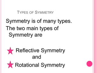 Symmetry - Rotational and Reflection | PPTX | Physics | Science