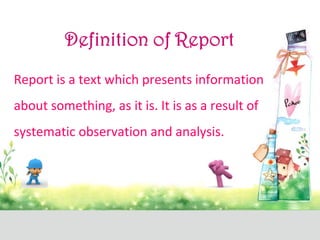 report text .ppt