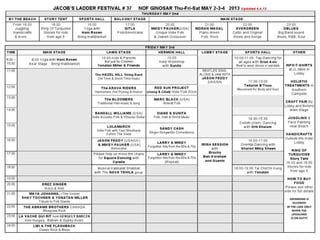JACOB'S LADDER FESTIVAL | PPTX