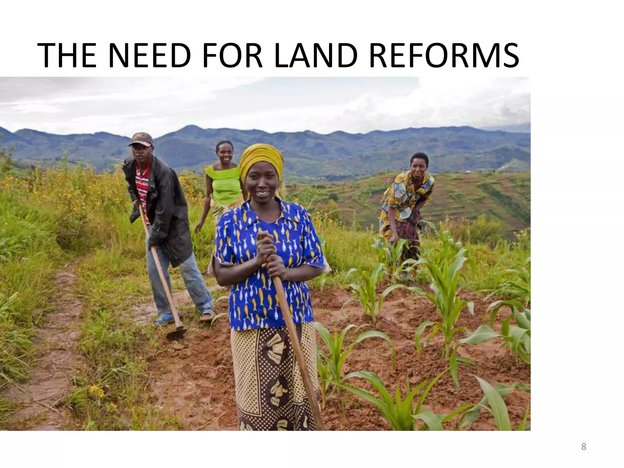 Land Reforms : An overview | PPTX