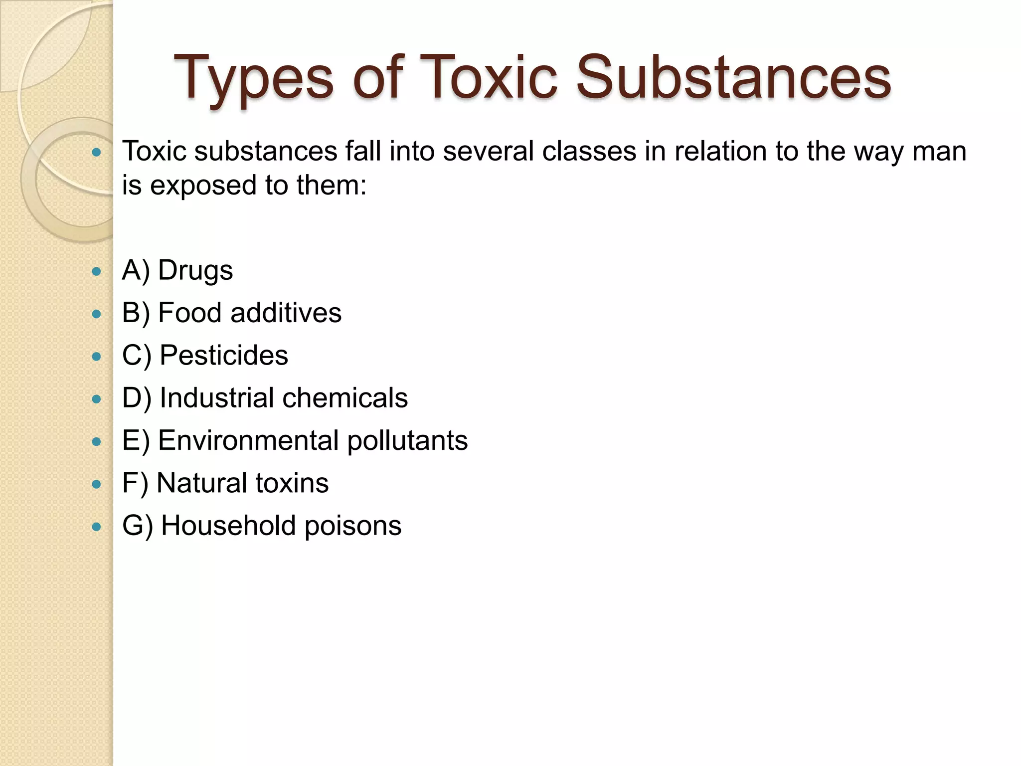 Toxicology | PPTX