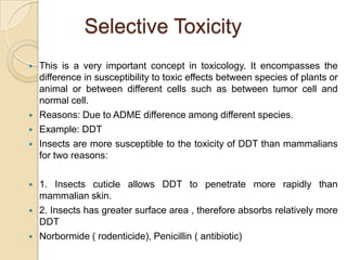 Toxicology | PPTX
