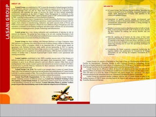 Presentation Lasani Logistics | PPT