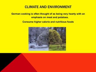 Germany Food Presentation | PPTX