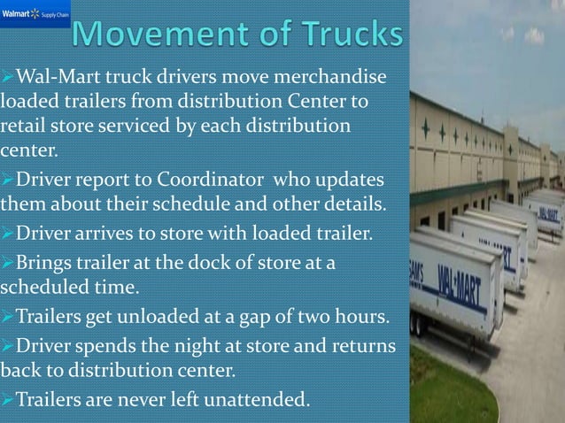 walmart supply chain management | PPTX | Logistics | Business