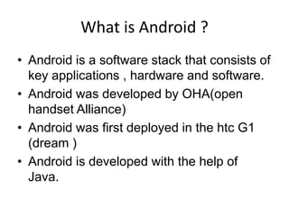 Android | PPT