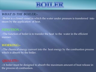 Presentation on Boiler | PPT | Free Download