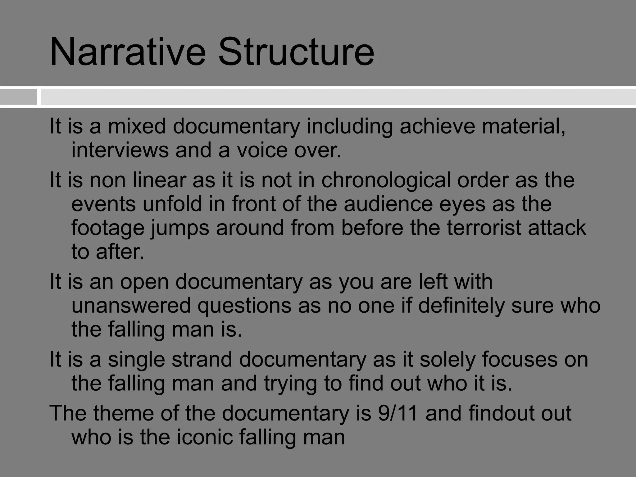 9/11 The falling Man | PPT