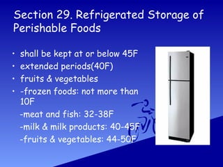 The laws and agencies relating food safety and sanitation | PPT