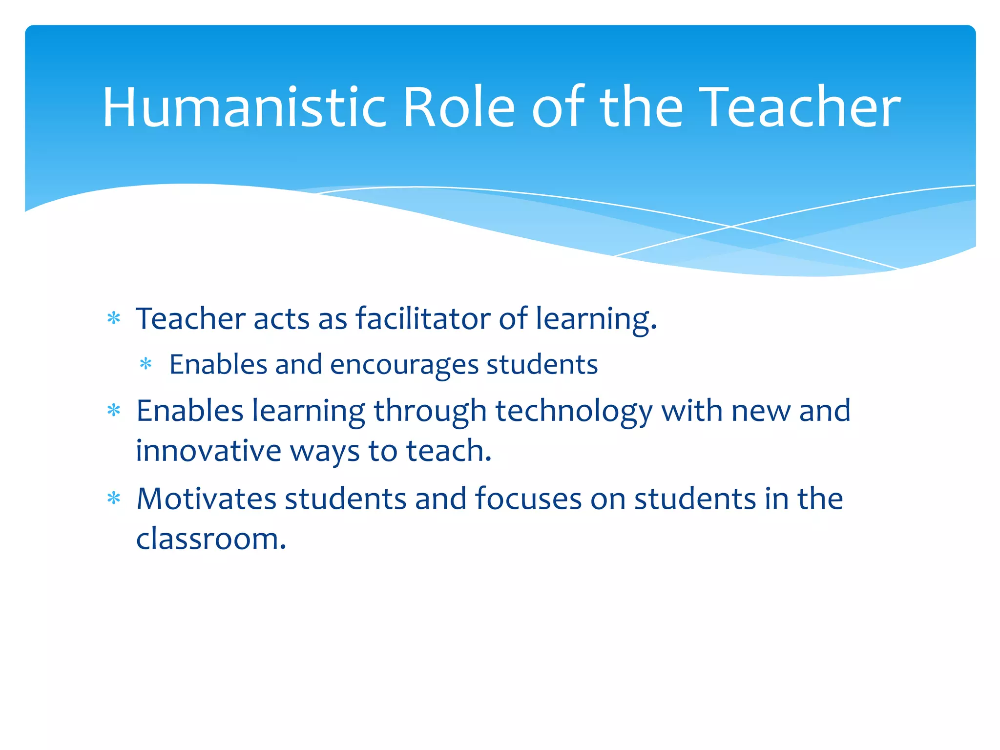 Learning Theory PPT (Humanism) | PPTX