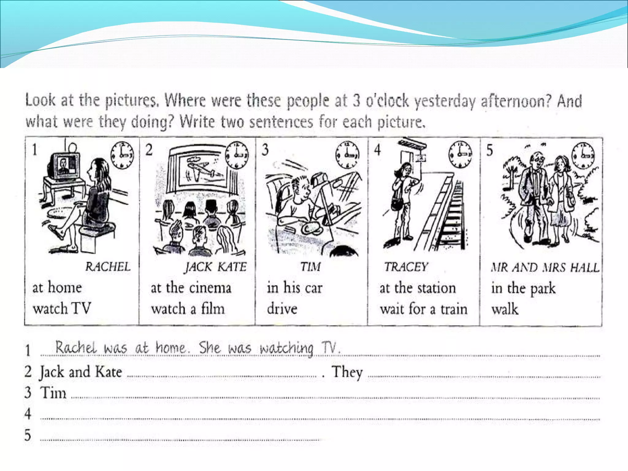 The Past Continuous Tense | PPT