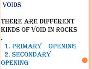 rock and water | PPT